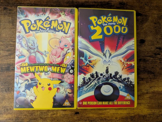 POKEMON THE FIRST Movie And 2000 Bundle (VHS) £29.99 - PicClick UK