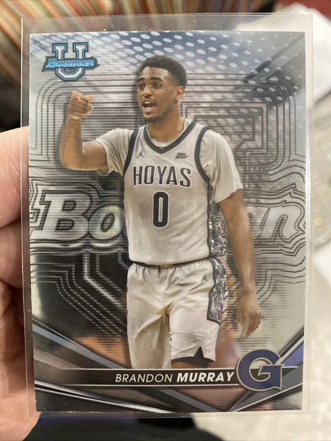 2022-23 BOWMAN'S BEST U University #87 Brandon Murray Georgetown recrue ...