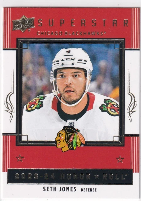 23/24 UD SERIES 1 Seth Jones Honor Roll Superstar Insert #27 $0.99 ...
