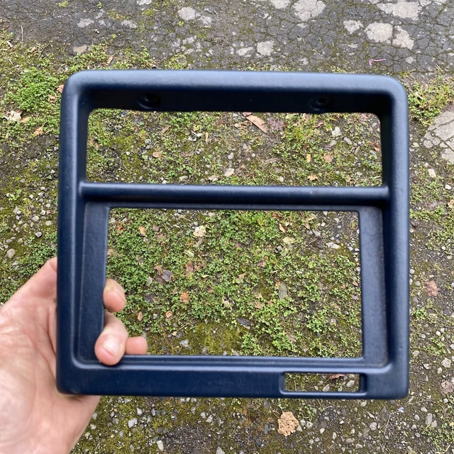 TOYOTA MR2 MK1 Blue Radio /heater Surround Binnacle / Console AW11 Mk1b ...