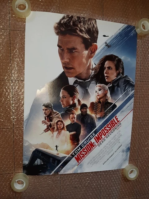 AFFICHE DE CINÉMA Mission impossible Dead Reckoning partie 1 40x60 cm EUR 15,00 - PicClick FR