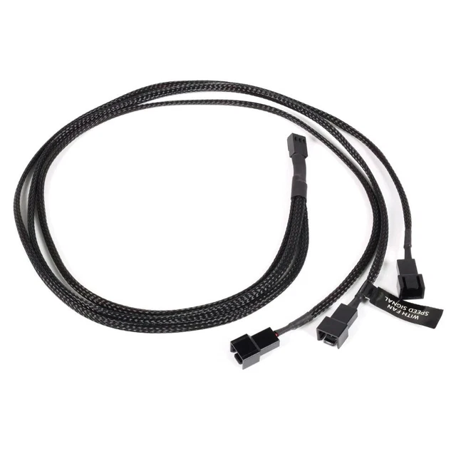 ALPHACOOL Y-SPLITTER 3-PIN auf 3x 3-Pin - 60 cm EUR 9,15 - PicClick DE