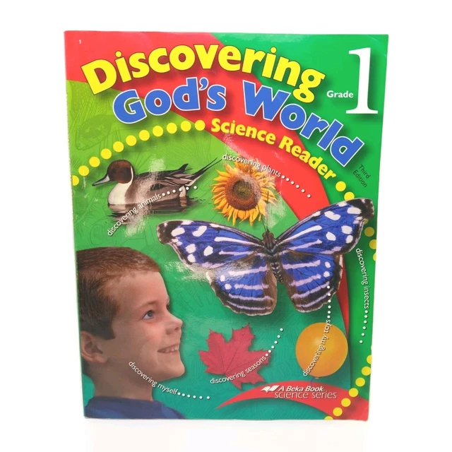 ABEKA BOOK DISCOVERING God's World 1st Grade Science Reader Curriculum ...