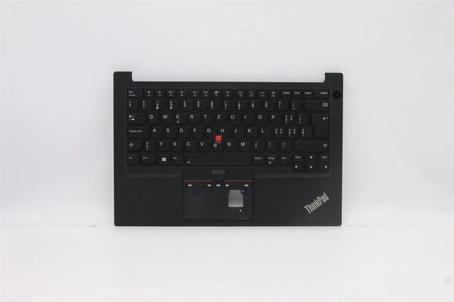 LENOVO THINKPAD E14 2 Keyboard Palmrest Top Cover Swiss Black Backlit ...