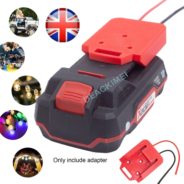 FITS LIDL PARKSIDE X20V Li-ion Drill Battery Connector Output DIY ...