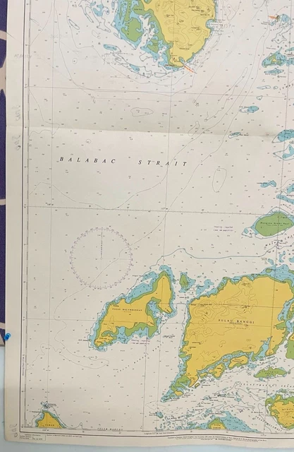 ADMIRALTY 948 PHILIPPINES AND MALAYSIA BALABAC STRAIT Map Charts ...