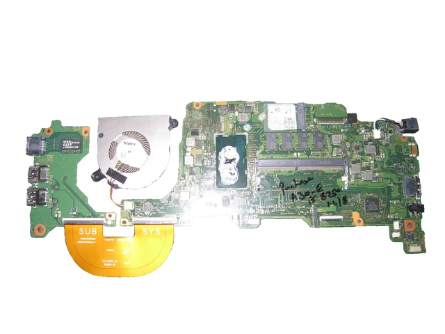 DYNABOOK PORTEGE A30-E i5 8250U CPU 8GB MOTHERBOARD P/N FASZSY1 A4585A ...