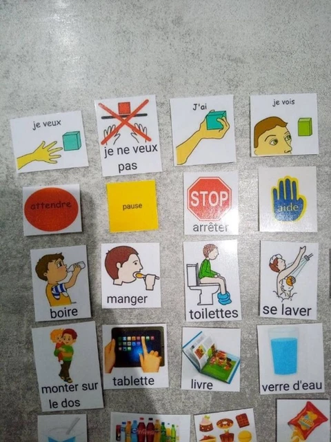 PICTOGRAMMES DE COMMUNICATION Pecs Makaton TSA Autiste Montessori Éveil ...
