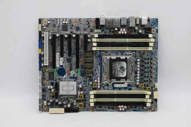 GOOD WORKING HP Z620 X79 Motherboard Intel C602 DDR3 LGA 2011 708614 ...