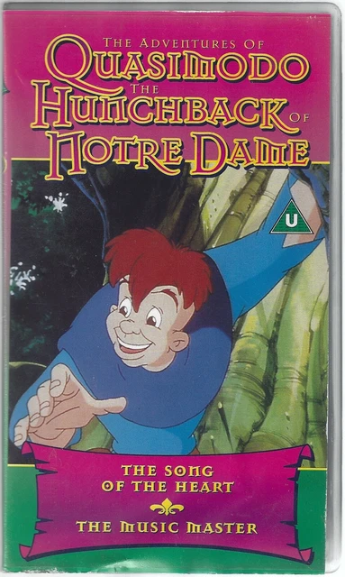 THE ADVENTURES OF Quasimodo The Hunchback Of Notre Dame Vhs Video ...