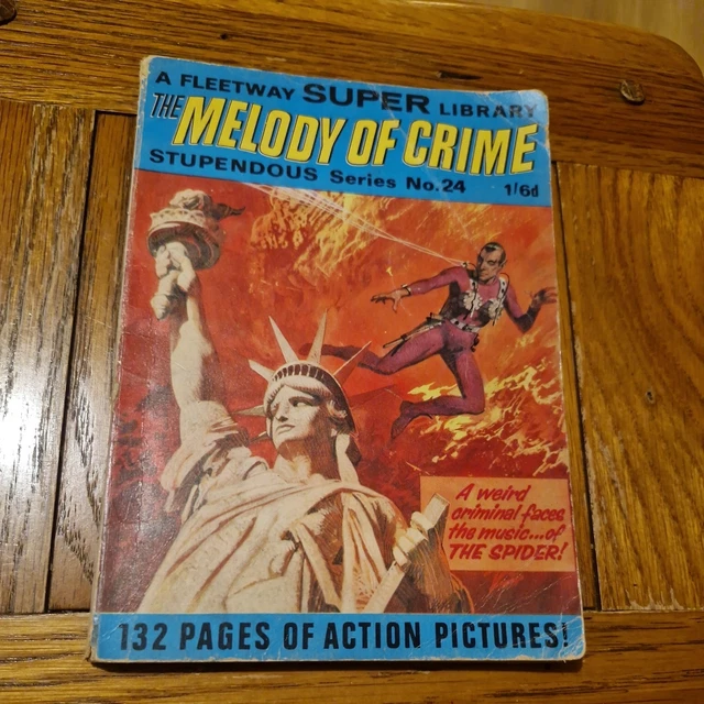 FLEETWAY SUPER LIBRARY STUPENDOUS SERIES #24 - The Spider Melody of ...