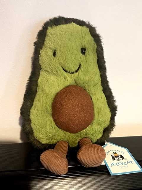 Jellycat Avocado Plush Bnwt Fruit Vegetable Soft Toy Amuseable £16 49