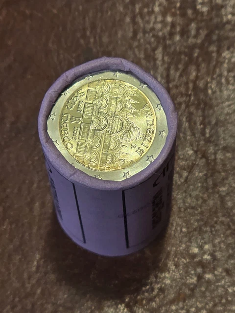 ROTOLINO ROLLE ROLL Rouleau Cartucho 2 Euro Commemorativa 2017 ...