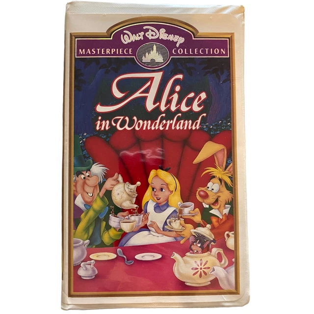 ALICE IN WONDERLAND, VHS 03, Masterpiece Collection . Walt Disney. Free Shipping £17.10 ...