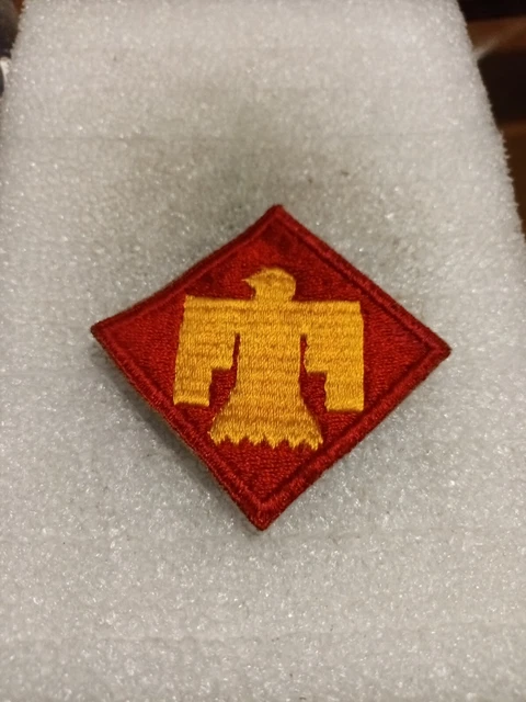 PATCH ARMEE US 45th INFANTRY DIVISION WW2 original EUR 20,00 - PicClick FR