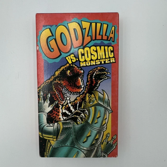 GODZILLA VS. COSMIC Monster (VHS, 1989) Rare Cover OOP £22.93 - PicClick UK