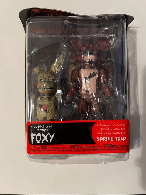 FUNKO FIVE NIGHTS at Freddy's Spring Trap Action Figure Foxy NEW EUR 38 ...