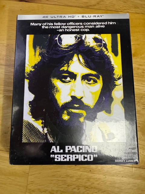 SERPICO USA 4K Uhd 2 Disques Blu Ray Neuf Avec Slip Al Pacino EUR 17,09 - PicClick FR