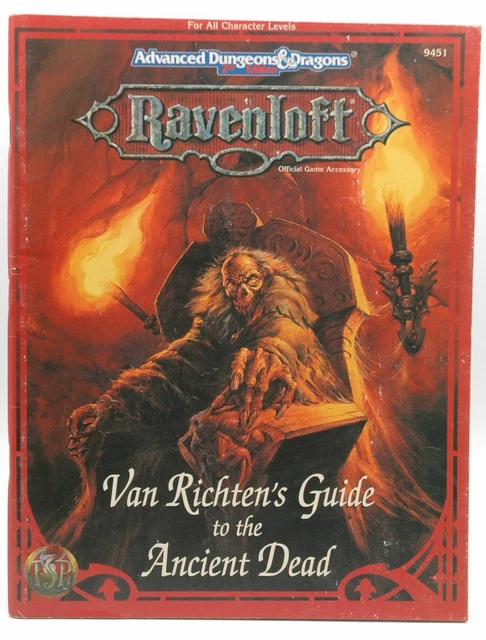 VAN RICHTEN'S GUIDE to the Ancient Dead (Advanced Dungeons & Dragons ...
