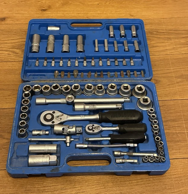 BGS STECKSCHLÜSSELKASTEN RATSCHE Nuss Werkzeug Set im Koffer EUR 14,50 ...