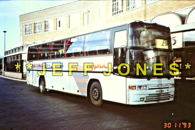 ORIGINAL 35MM BUS SLIDE 2022-Bebb VOLVO B10M/JONCKHEERE K64BAX Cardiff ...