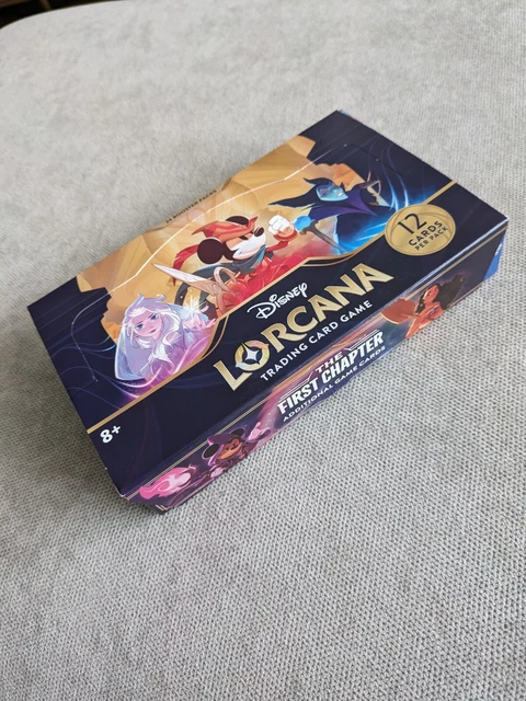 DISNEY LORCANA TCG The First Chapter Sealed Booster Box Ravensburger 24 ...