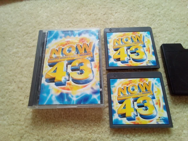 NOW THAT'S WHAT I Call Music 43 Double Album Minidisc Rare Mini disc ...