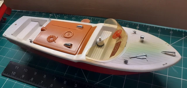 TRIANG TRI-ANG TOY Boat 1960s SPEED BOAT 415S Battery Electric VGC ...