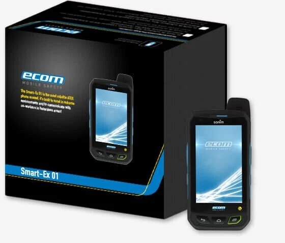 SONIM SMART-EX® 01 ECOM Intrinsically safe Zone1/Division 1 4G LTE ...