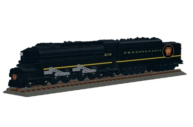 PERSONNALISÉ LEGO TRAIN Pennsylvania Railroad T1 Duplex MOC - PDF ...