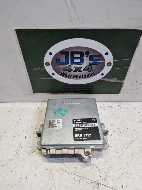 RANGE ROVER P38 2.5 Diesel Engine Control Unit Err6114 $228.95 - PicClick