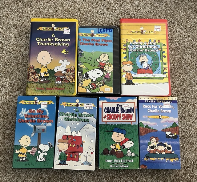 CHARLIE BROWN VHS Movie Lot (7 Movies) £27.31 - PicClick UK