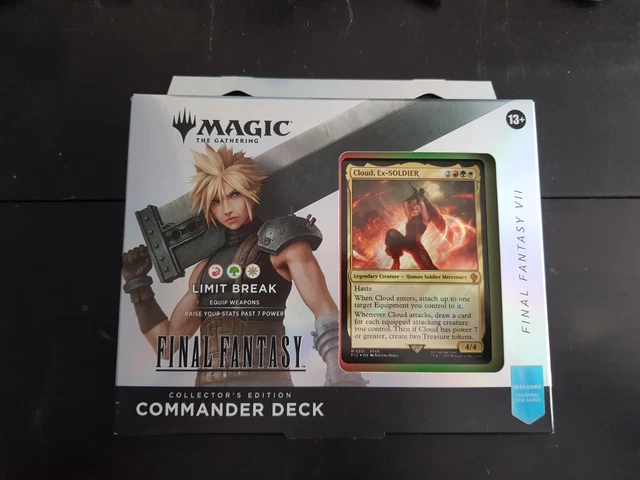 MTG FINAL FANTASY Limit Break Commander Deck Collector’s Edition [New ...