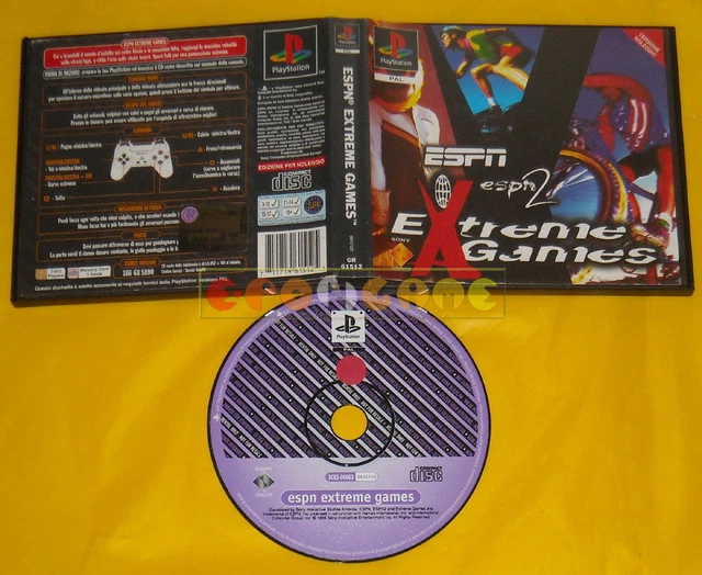 ESPN EXTREME GAMES Ps1 Versione Italiana edita per il Noleggio - Usato ...