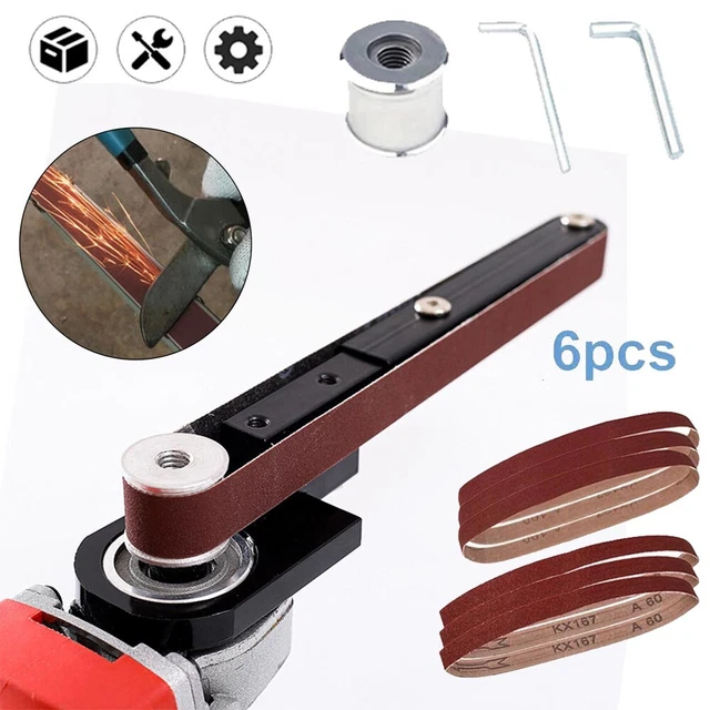 DIY ANGLE GRINDER Electric Belt Sander Attachment Polishing Tools ...