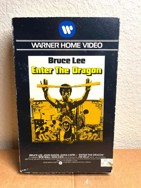 BRUCE LEE (VHS) Enter The Dragon Big Box Warner Home Video OOP EUR 11,85 - PicClick IT