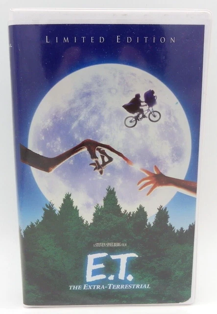 E.T. THE EXTRA-TERRESTRIAL VHS 2002 20th Anniversary Limited Edition ...
