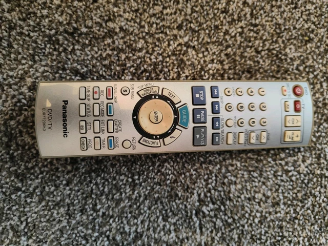 PANASONIC DVD/TV REMOTE Control EUR7729KK0 Genuine £9.00 - PicClick UK