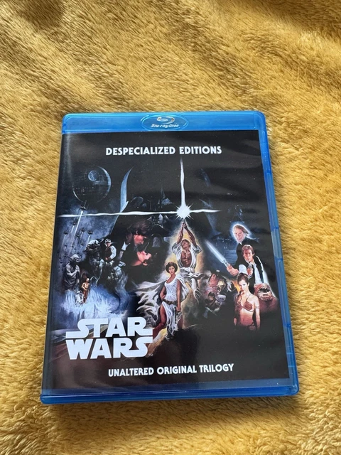 STAR WARS DESPECIALIZED Editions BDR Original Trilogy Blu Ray Harmys ...