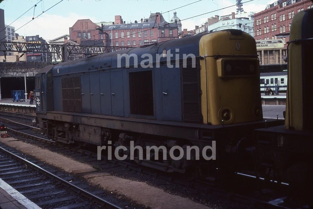 BIRMINGHAM NEW STREET Class 20 20208 1979 Kodachrome 35mm Slide RN348 £ ...