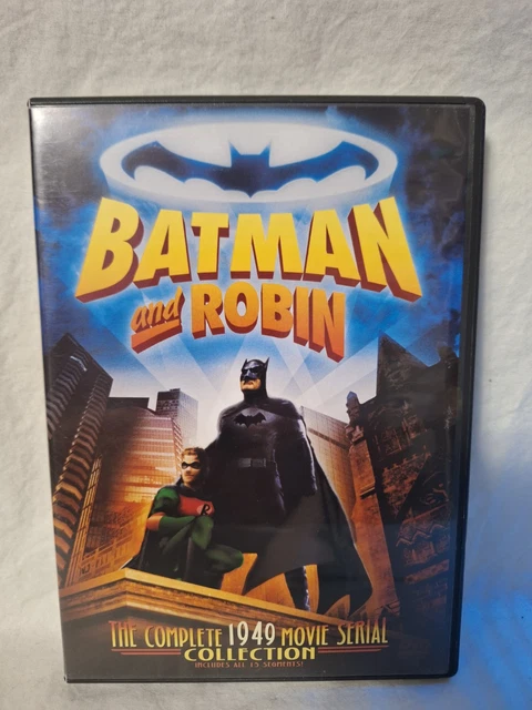 BATMAN & ROBIN: Complete 1949 Serial Collection (2005/DVD/Region 1) *2-Disc Set* $10.00 ...