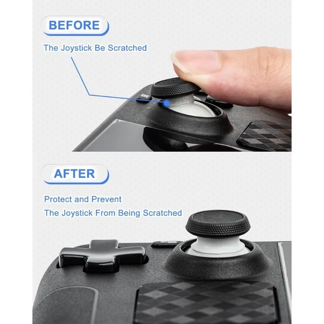 ELASTIC JOYSTICK GUARD Invisible Cover for Steam-Deck Switch $14.81 ...