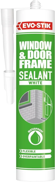 EVO-STIK WINDOW & Door Frame Sealant, Waterproof, Flexible, 1 - Pack £ ...
