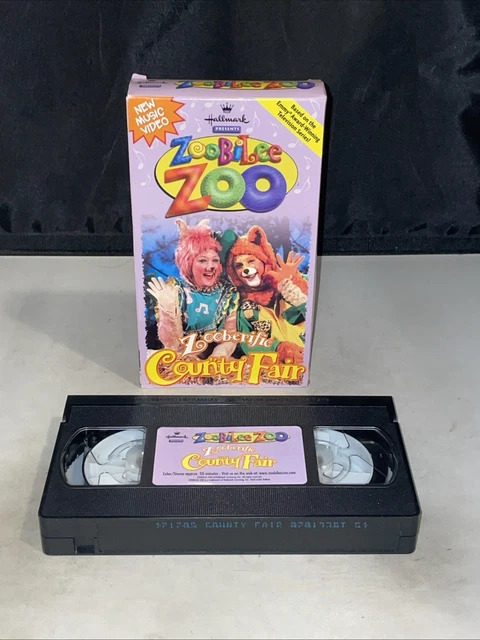 ZOOBILEE ZOO ZOOBERIFIC County Fair VHS Tape Hallmark presents £10.69 ...
