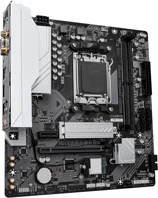 GIGABYTE B650M GAMING WIFI6E Motherboard - AMD Ryzen 9000 Series CPUs ...