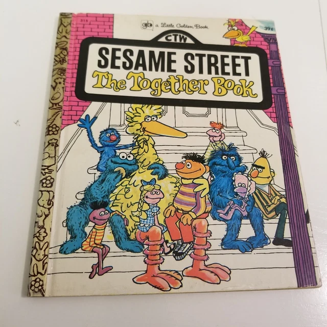 CTW SESAME STREET, The Together Book, A Little Golden Book $1.49 - PicClick