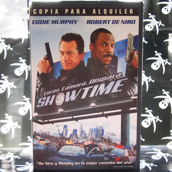 SHOWTIME (TOM DEY) VHS . Robert De Niro, Eddie Murphy, Rene Russo ...