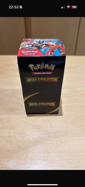 MEGA EVOLUTION POKÉMON Half Booster Box Pokemon TCG 18 Packs New No ...