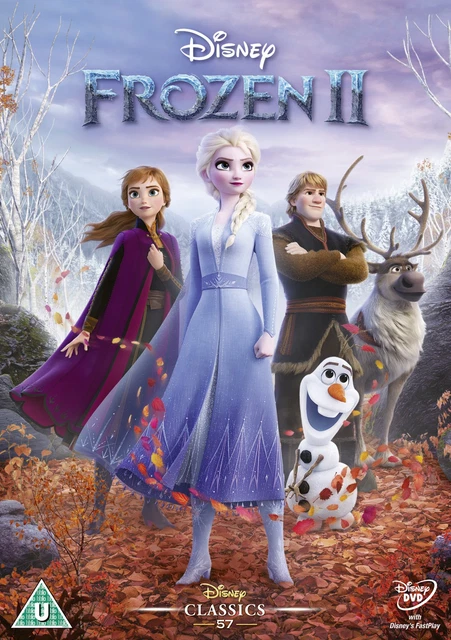 FROZEN II (DVD) Kristen Bell Idina Menzel Josh Gad Jonathan Groff ...