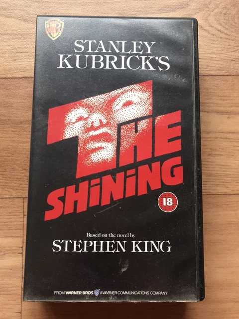 THE SHINING VHS Black Case stephen king stanley kubrick jack nicholson £14.99 - PicClick UK